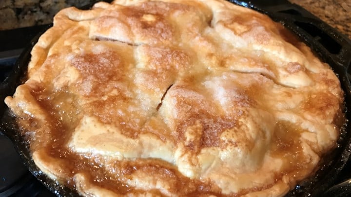 Cast Iron Apple Pie – KUDU Grills